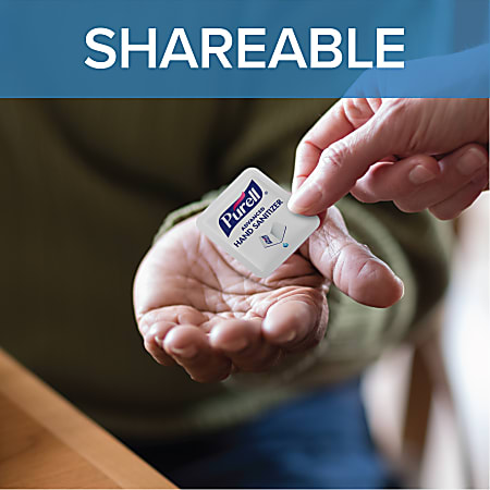 Purell Singles Advanced Hand Sanitizer Individual Single Use Packets 0. ...