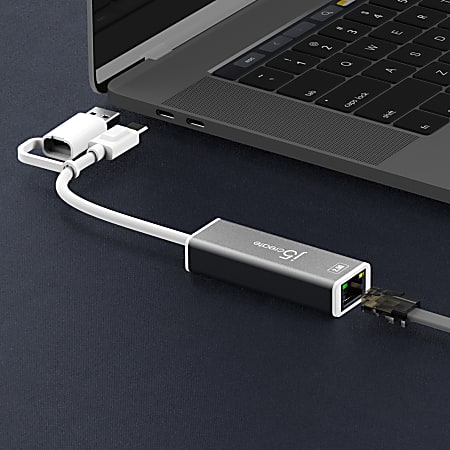 j5create USB C To 2.5 Gigabit Ethernet Adapter 3 1516 Space Gray ...