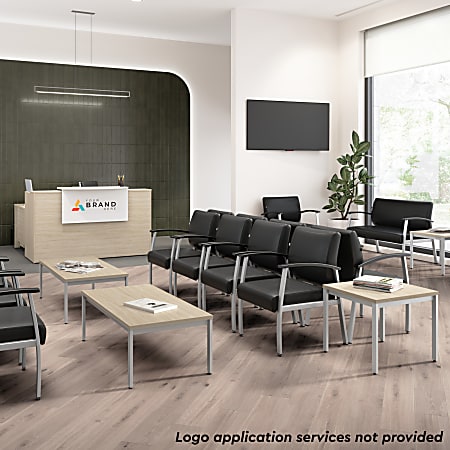 Bush Business Furniture Arrive 72 W L Shaped Reception Desk with ...