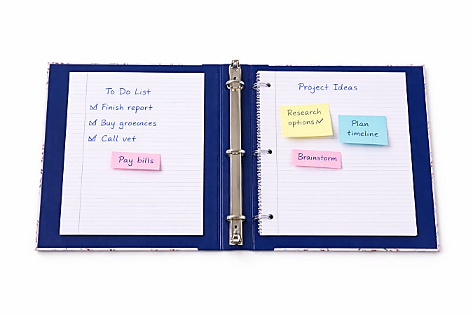 Gartner Studios 3 Ring Standard Style Binder 1 Round Rings Pink and ...