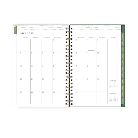2025 2026 Blue Sky WeeklyMonthly Academic Planner 5 x 8 KV Lemonfresh ...