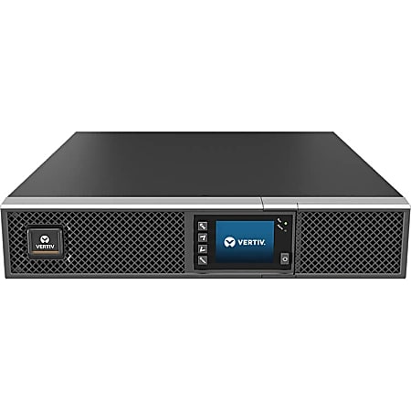 Vertiv Liebert GXT5 500VA 120V UPS with SNMPWebcard 2U RackTower 3 Hour Recharge 15 Minute Stan ...