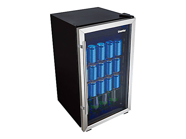 Danby DBC117A1BSSDB 6 Drinks chiller width 17.5 in depth 19.7 in height ...