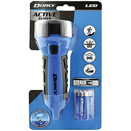 Dorcy 55 Lumen Blue Incredible Floating Flashlight 4x LED 55 lm Lumen ...