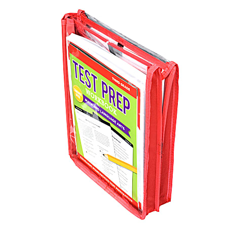 C Line Classroom Connector School To Home Folders 9 x 12 Red Pack Of 24 ...