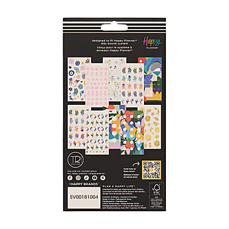 Happy Planner Sticker Sheets Mod Mosaics Pack Of 10 Sheets - Office Depot