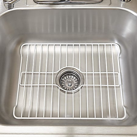 Better Houseware Medium Sink Protector 1 H x 12 58 W x 16 14 D White ...