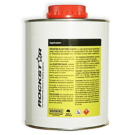 Rockstar Bluestone Sealer 1 Liter Clear - Office Depot