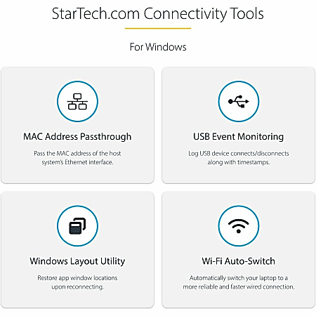 StarTech.com USB C Multiport Adapter with HDMI and VGA MacWindowsChrome 4K 1x USB A Port GbE ...