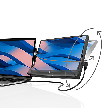 SideTrak Swivel 12.5 Full HD Anti Glare LCD Monitor Portable Kickstand ...