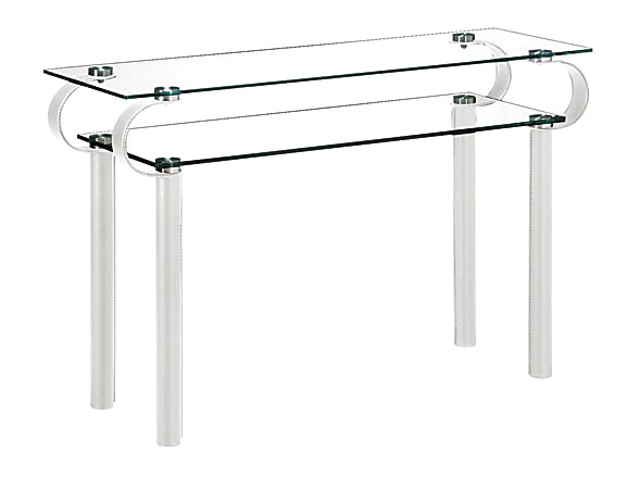 Zuo Modern Cooper Console Table 31 H x 15 12 W x 47 D White - Office Depot