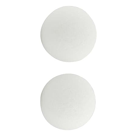 Hygloss Craft Foam Balls 4 Inch White Pack Of 36 - Office Depot