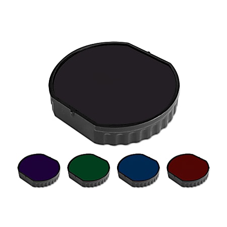 Custom 2000 Plus PrintPro Replacement Ink Pad 1 Color Round R50 1 78 ...
