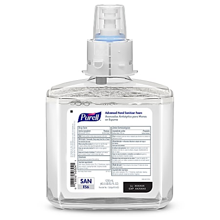 PURELL Brand Advanced Foam Hand Sanitizer ES6 Refill Clean Scent 40.6 ...