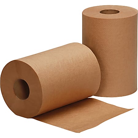 SKILCRAFT Paper Towel Rolls 7 78 x 350 100percent Recycled Brown Box Of ...