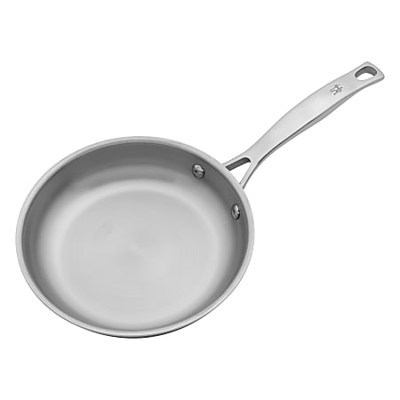 Henckels Clad H3 Stainless Steel Fry Pan 8 Silver - Office Depot