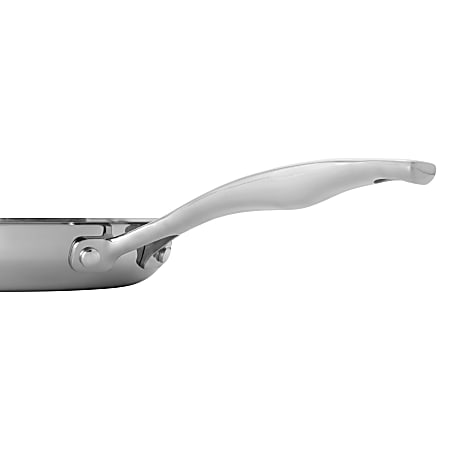 Henckels Clad H3 Stainless Steel Fry Pan 8 Silver - Office Depot