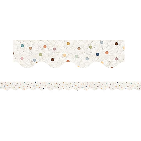 Teacher Created Resources Scalloped Border Trim Everyone Is Welcome ...