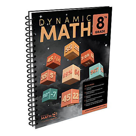 Dynamic Math by Classroom Ready Workbook 8th Grade - Office Depot