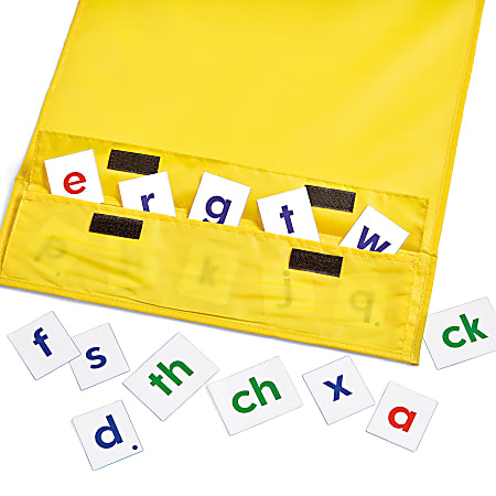 Hand2Mind Phonics Skill Building Demonstration Pocket Chart Multicolor ...
