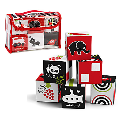 Miniland Educational First Senses 6 Cubes Set - Office Depot