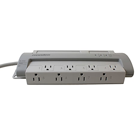 Panamax MAX M8 EX 8 Outlet Surge Protector With Circuitry Protection 8 ...