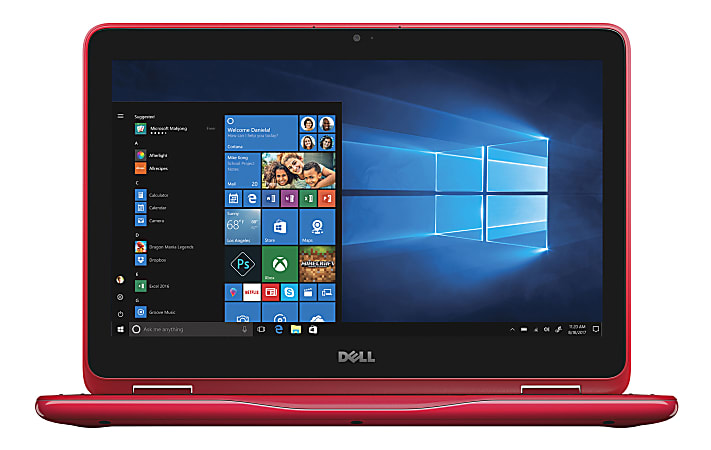 Dell Inspiron i3185 2 In 1 Laptop 11.6 Touch Screen AMD A6 4GB Memory ...