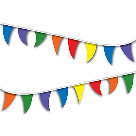 COSCO Flags Streamer Banner 30 Multicolor - Office Depot