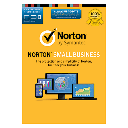 Norton Small Business For 5 PCMac AndroidiOS Devices Product Key ...