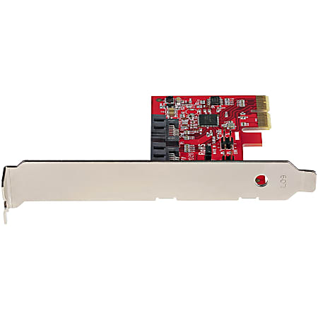 StarTech.com SATA PCIe Card 2 Port PCIe SATA Expansion Card 6Gbps SATA ...