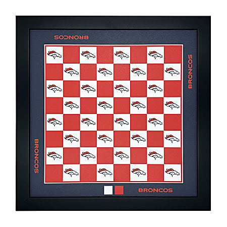 Imperial NFL Wall Mounted Magnetic Chess Set Denver Broncos - Office Depot
