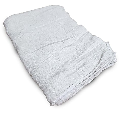 Pro Clean Basics Industrial Grade Shop Towels 10 x 12 White Pack of 100 ...