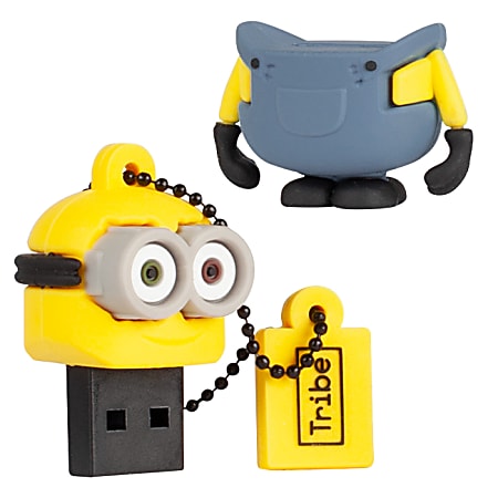 Tribe Tech Minions USB Flash Drive 16GB Bob - Office Depot