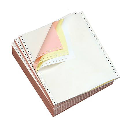 Office Depot® Brand Computer Paper, 3-Part, Clean Edge, Carbonless, 9-1 ...