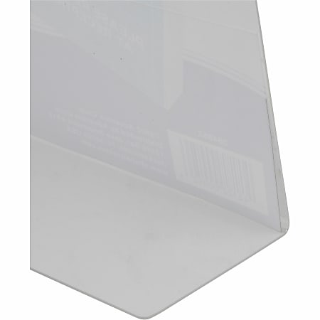 Nu Dell One piece Vertical Sign Holder 8.5 W x 11 H Rectangular Shape ...