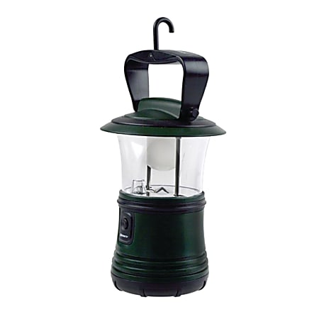 Dorcy 400 Lumen LED Camping Lantern Green - Office Depot