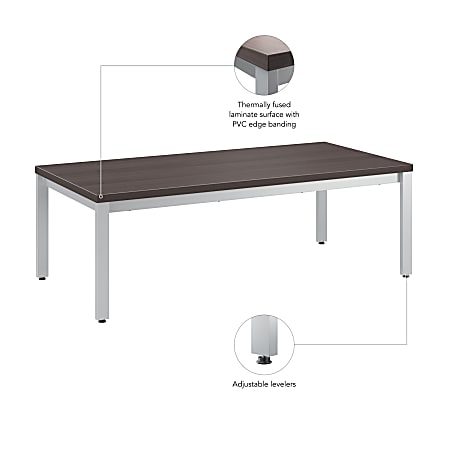 Bush Business Furniture Arrive Waiting Room Coffee Table Storm Gray ...