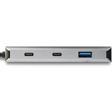 Startech Com Port Usb C Hub With Attached Host Cable Office Depot