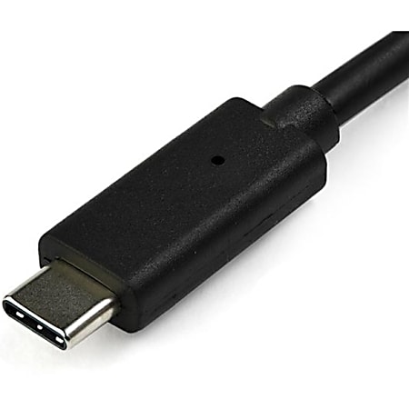StarTech.com 4 Port USB C Hub With 9.8 Attached Host Cable - Office Depot