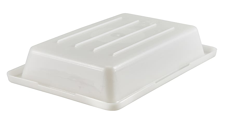 Cambro Poly Food Storage Boxes 3 12 H x 12 W x 18 D White Case Of 6 ...