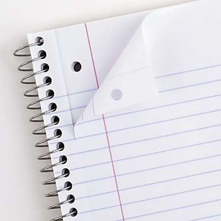 Mead Spiral Notebook 8 x 11 1 Subject College Ruled 200 Pages 100 ...