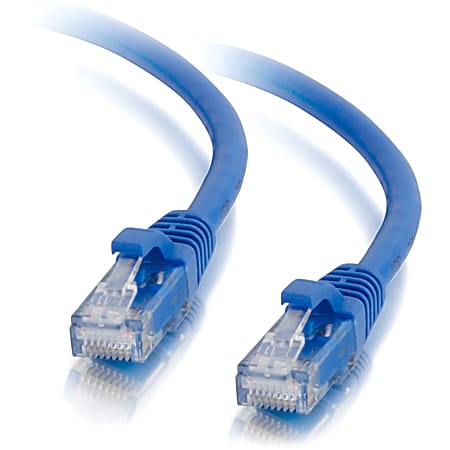 C2G 6ft Cat5e Ethernet Cable Snagless Unshielded UTP Blue Category 5e ...