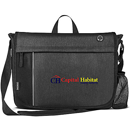 Custom Promotional Austin Nylon Collection Messenger Bags 11 14 x 15 ...