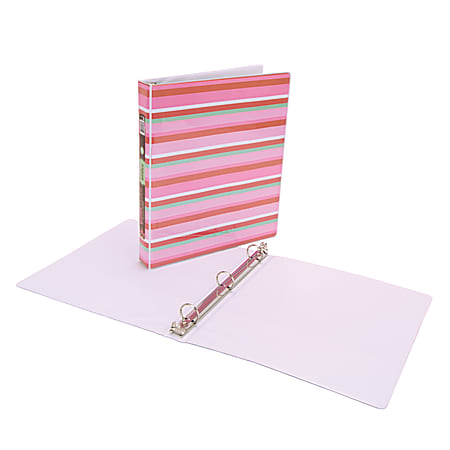 Wilson Jones Workstyle 3 Ring Binder 1 Round Rings Simply Posh - Office ...