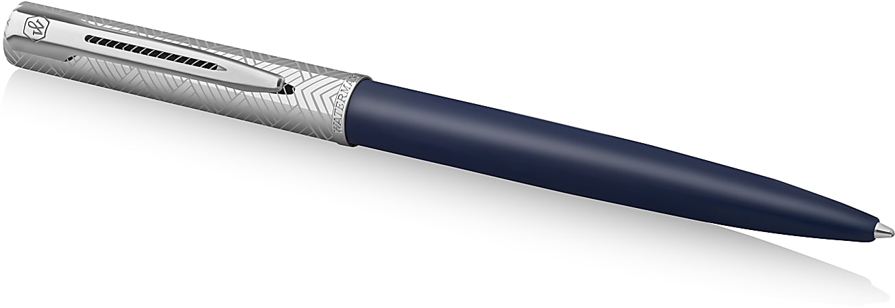 Waterman Allure Deluxe Ballpoint Pen Medium Point 0.7 mm Blue Lacquer ...