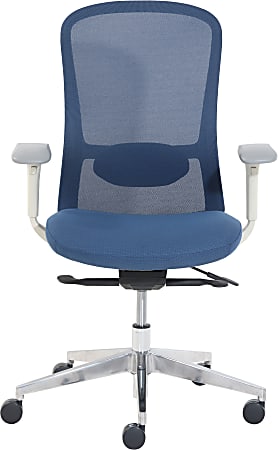 StyleWorks Tokyo Ergonomic Mid Back Ergonomic Mesh Chair Indigo ...