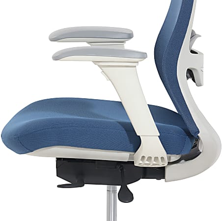 StyleWorks Tokyo Ergonomic Mid Back Ergonomic Mesh Chair Indigo ...