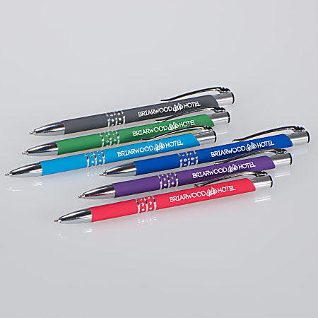 Composition Slimline Softex Retractable Pen Medium Point - Office Depot