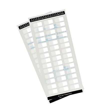 Redi Tag Laser Index Tabs 716 x 1 White Pack Of 180 - Office Depot