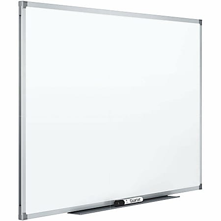 Mead Basic Melamine Dry Erase Whiteboard 48 x 96 12 Aluminum Frame With ...
